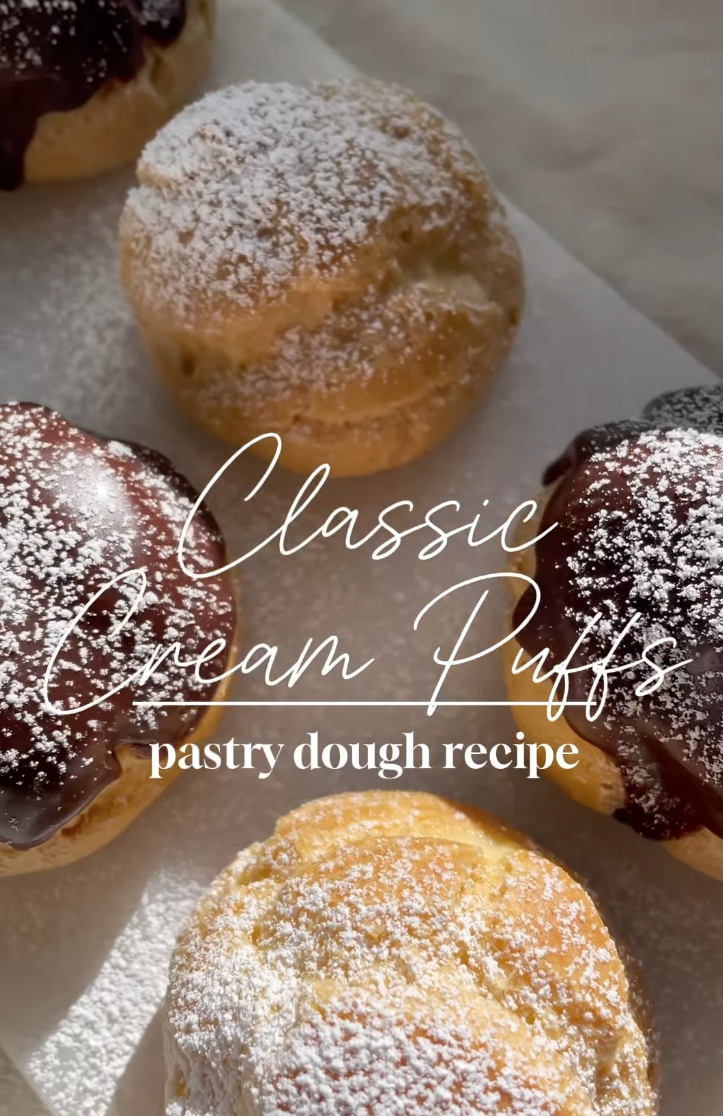 Classic Cream Puffs – Foolproof French Pastry Dough Recipe for ...