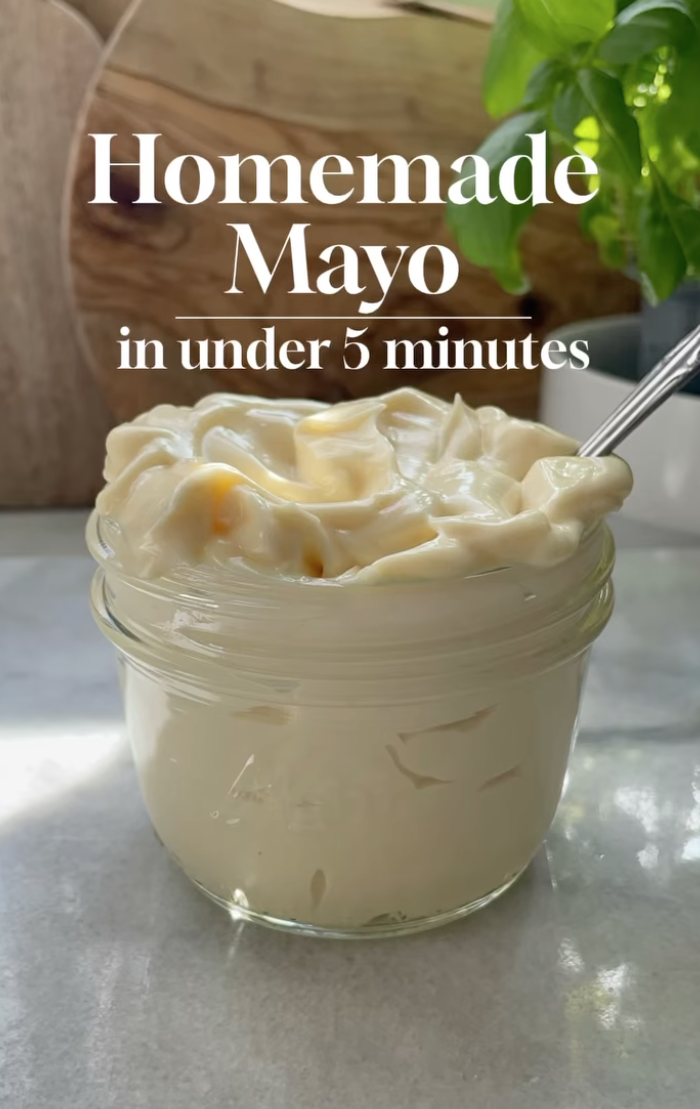 Homemade Mayo Recipe: Quick, Easy, and Way Healthier Than Store-Bought ...